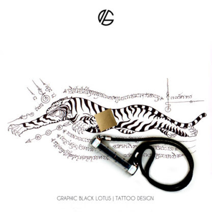 Sak Yant Tigers Suea Koo Animal Traditional Thailand